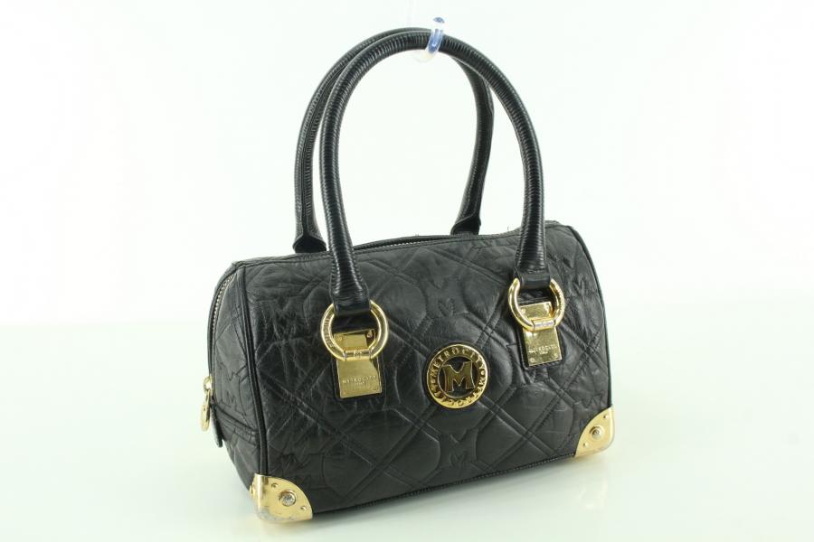 메트로시티 퀄팅 토트백 금장 디테일 럭셔리 블랙 핸드백 Pat.N.0466411